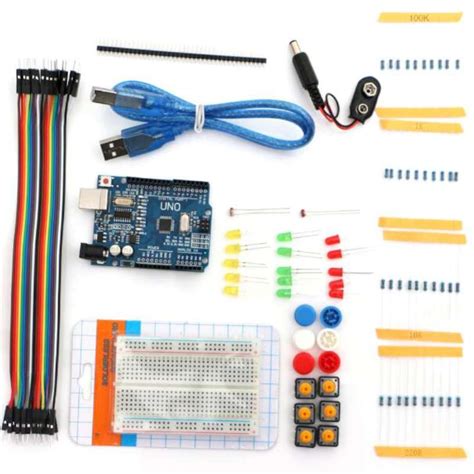 Mini Starter Kit Compatibile Con Arduino