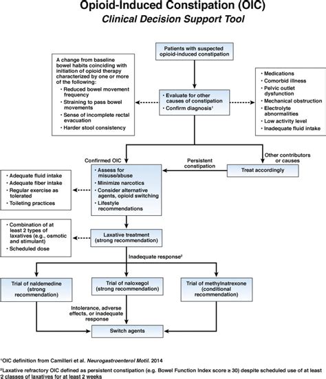 Medical Management Of Opioid Induced Constipation American Gastroenterological Association