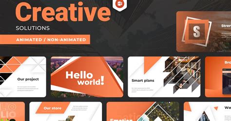 Creative Reporting Solutions Animated Incl Animatedpowerpoint And Flat Envato
