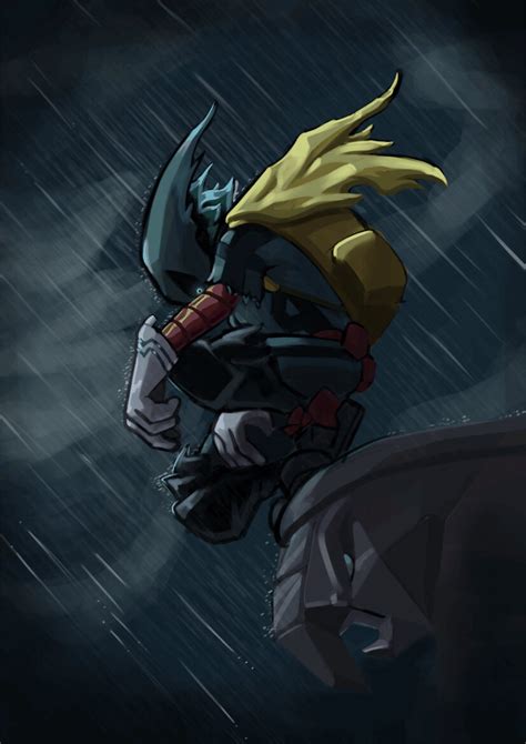 Artstation Deku In The Rain