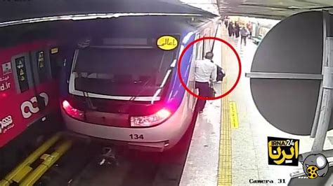 دختر نوجوان در متروی تهران بیهوش شد انتشار فیلم لحظه بیهوش شدن فیلو