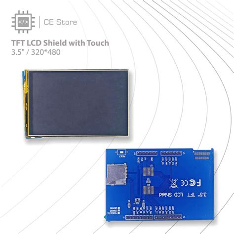 Tft Lcd Shield With Touch 35 320480 Ce Store Mm