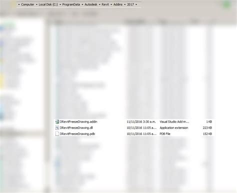 Solved Revit 2017 Extensions Freeze Drawings Autodesk Community