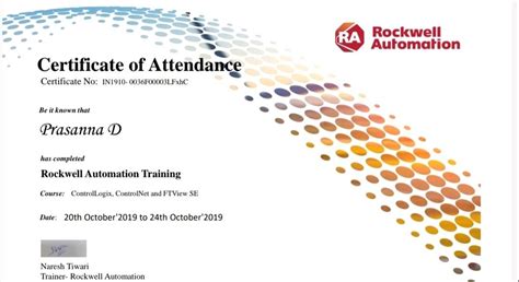 Prasanna D On Linkedin Automationengineering Certificateofcompletion