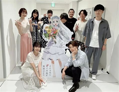 애니메이션 아노하나의 10주년 기념 이벤트 기념 사진