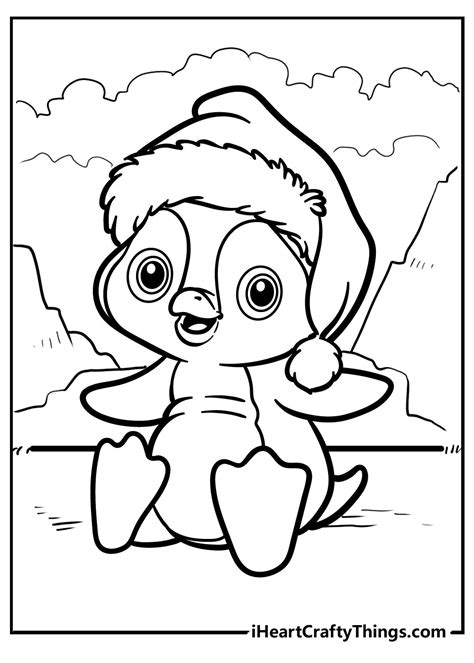 Free Coloring Pages Of Penguins Unleash Your Creativity With These Adorable Designs