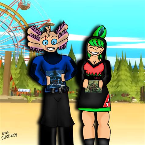 Axol And Melony With Their Favorite Albums Rsmg4