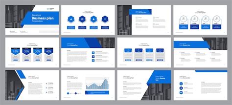 비즈니스 프레젠테이션 디자인 템플릿 배경 프리미엄 벡터