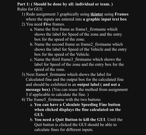 Solved Create A GUI For The Following Problem Assignment Chegg