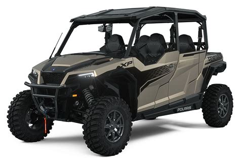 New 2024 Polaris General Xp 4 1000 Premium Utility Vehicles In Kaukauna Wi Matte Silver Quartz