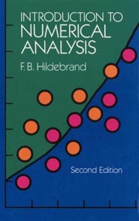 Introduction To Numerical Analysis By Fb Hildebrand Paperback