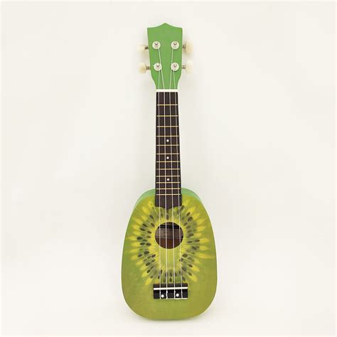 21 Inch Basswood Material Kiwi Fruit Pattern Ukule Grandado