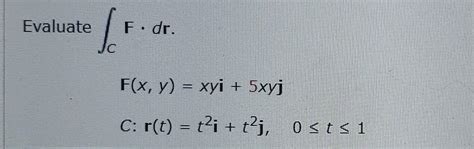 Solved CFdr F X Y Xyi Xyj C R T T I T J T Chegg