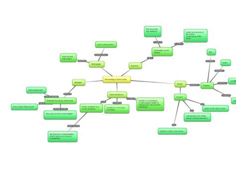 Crime Scene Investigation Concept Map Lexis Biomedical Portfolio