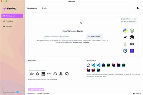 Devpod Codespaces But Open Source Client Only And Unopinionated