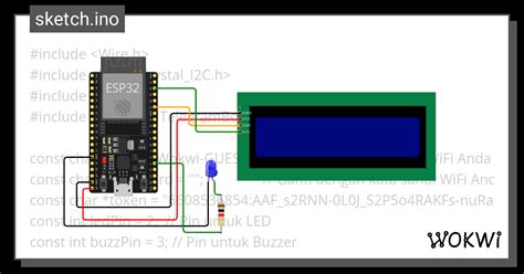 Dasar Smart Home Telegram Wokwi Esp32 Stm32 Arduino Simulator