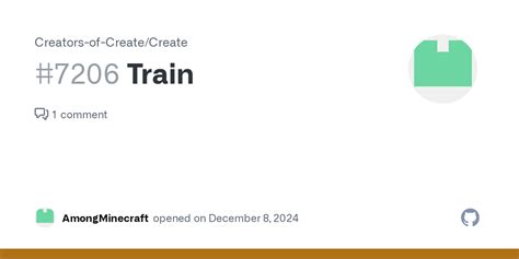 Train · Issue 7206 · Creators Of Createcreate · Github