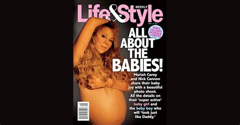 Pregnant Mariah Carey Bares All In Cover Shoot