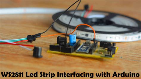 Ws2811 Rgb Led Strip With Arduinofastledws2811 12v