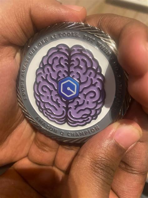 I Won An Amazon Q Developer Coin 🏆 I Recently Had The Opportunity To Present At The Aws User