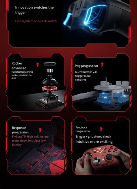 FLYDIGI Vader 3Pro Asuka EVA Co Branded Game Controller Hall Electromagnetic Remote Lever Three