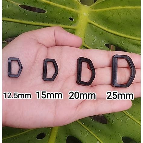 Plastic D Ring Black High Quality Shopee Philippines