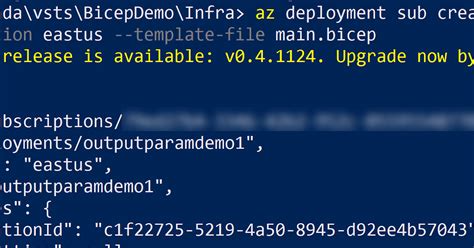 Chamindas Devops Journey With Msft Passing Output Parameters From Bicep Modules