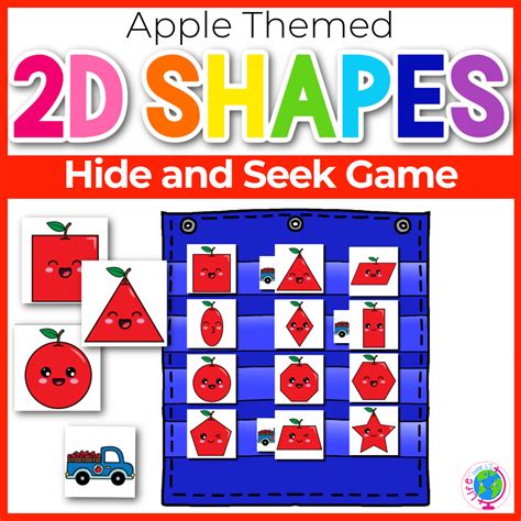 2D Shape Hide And Seek Apple Theme Life Over C S Club