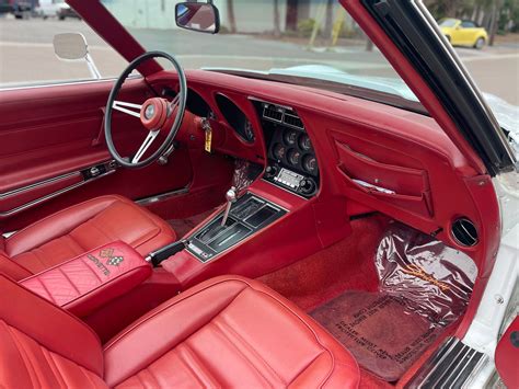 1975 Corvette Red Interior