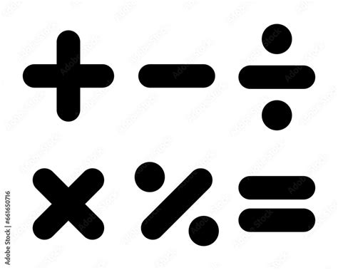 Addition Subtraction Multiplication Division And Equality Of
