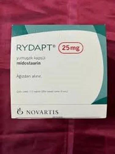 Rydapt Midostaurin Capsules 25 Mg At ₹ 108000box Tauritmo In