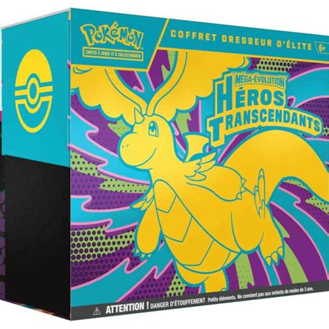 Coffret Dresseur Delite Etb Mega Evolution Heros Transcendants Me25