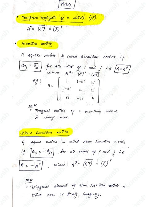 Solution Matrix Notes Studypool Solution Matrix Notes Studypool