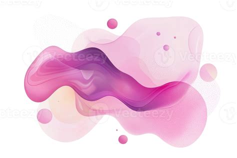 Abstract Fluid Art With Pink And Purple Waves Blending Seamlessly