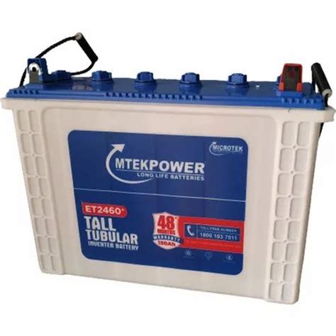 Microtek Et Tall Tubular Inverter Battery Ah At Best Price In Chennai