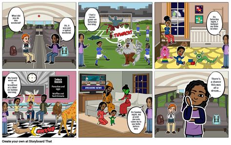 مثال لورين الهزلي 1 Storyboard Af Ar Examples