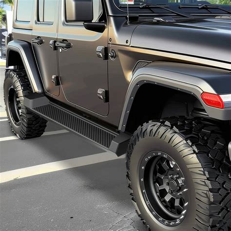 Yitamotor® Running Boards For 2018 2026 Jeep Wrangler Jl 4 Door 6 Abs