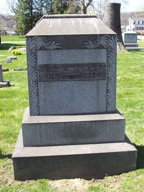 Joseph Cowan Mcmath 1835 1905 Find A Grave Memorial
