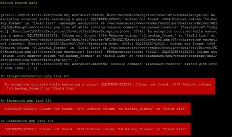 Error Upgrade Mariadb · Issue 5835 · Azuracastazuracast · Github