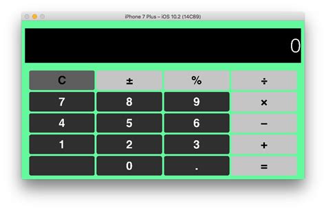 GitHub Timbo Rafa IOS Calculator Simple Calculator App