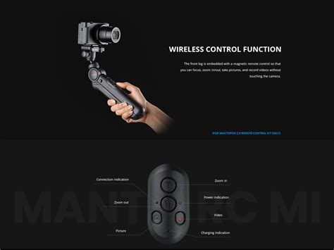 Pgytech Mantispod 2 0 Tripod Only Mini Camera And Cell Phone Vlogging Tripod 5 Modes Small Travel