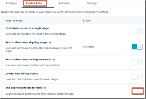 Require Approvals For Deals