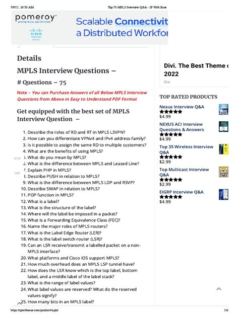 top 75 mpls interview qanda ip with ease download free pdf