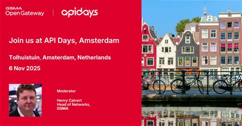 Api Days Amsterdam The Netherlands Open Gateway