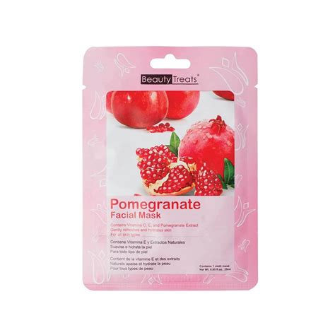 Pomegranate Moisturizing Facial Mask Beauty Treats 2nd Love Cosmetics