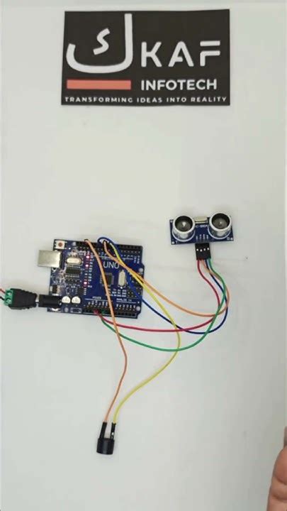Car Parking Using Ultrasonic Sensor And Buzzer Diyrobotics Arduino