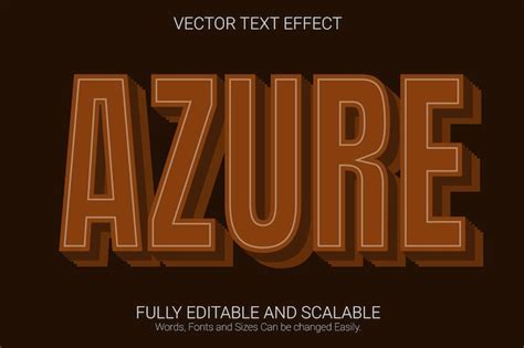 Premium Vector Editable Text Effect In Modern Trend Style