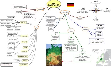 Mappe Per La Scuola La Germania