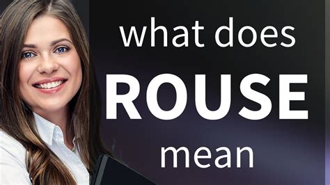 Rouse • Meaning Of Rouse Youtube