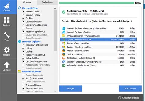 ccleaner show deleted files in bin solved windows 10 forums